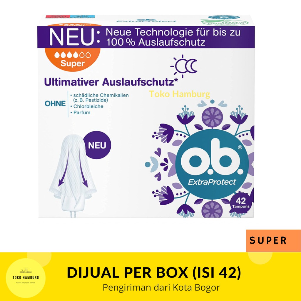 Tampon ExtraProtect Normal, For Medium To Stronger Days,