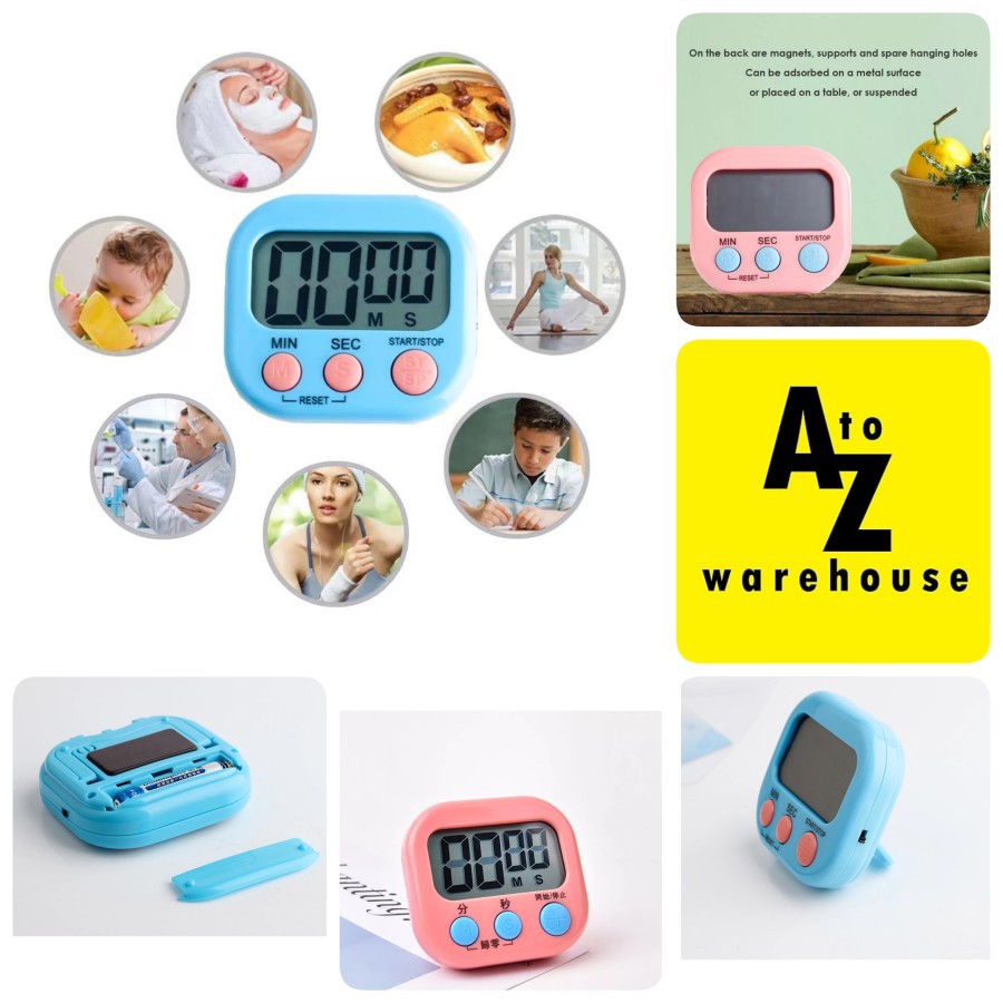 Jual Timer Digital Masak Dapur Kitchen Alarm Stopwatch Timer Digital ... Jual Timer Digital Masak Dapur Kitchen Alarm Stopwatch Timer Digital ...