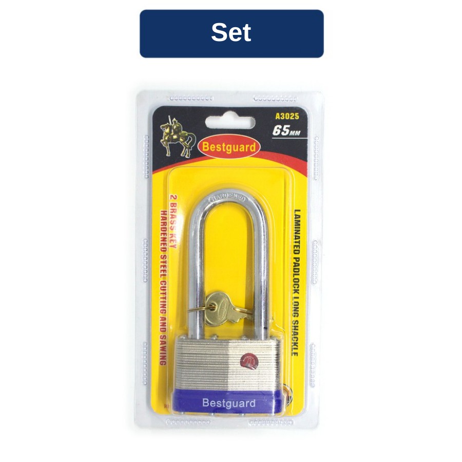 Jual Bestguard Gembok Laminating Panjang / Laminated Padlock Long ...