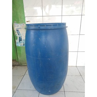 Jual Tong Drum Plastik Biru Serba Guna 150 Liter | Shopee Indonesia
