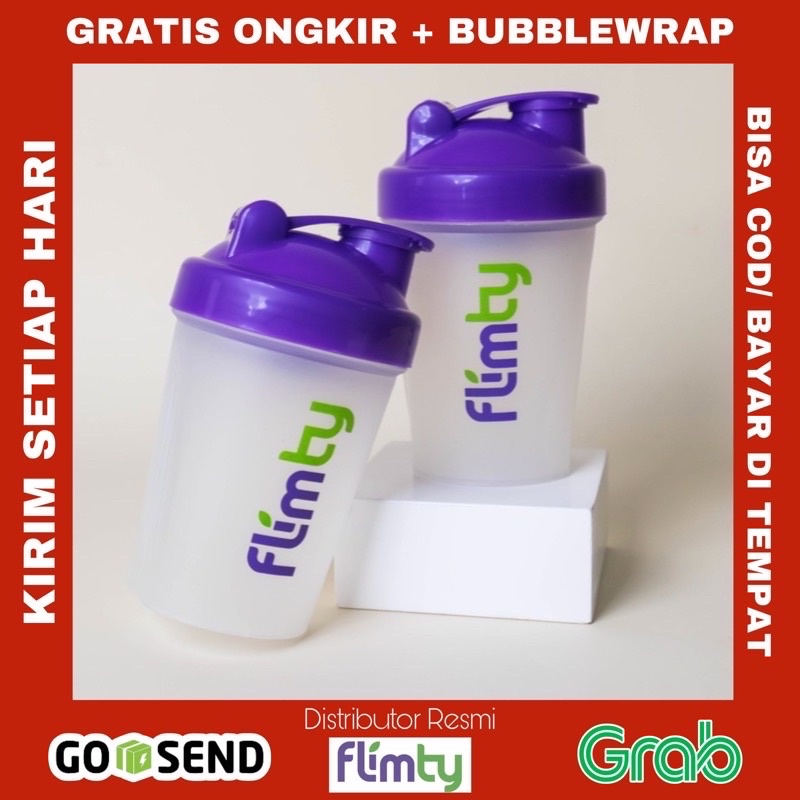 Jual BONBOX Botol Minuman - Sports Water Cup - Shaker Flimty - Flimeal ...