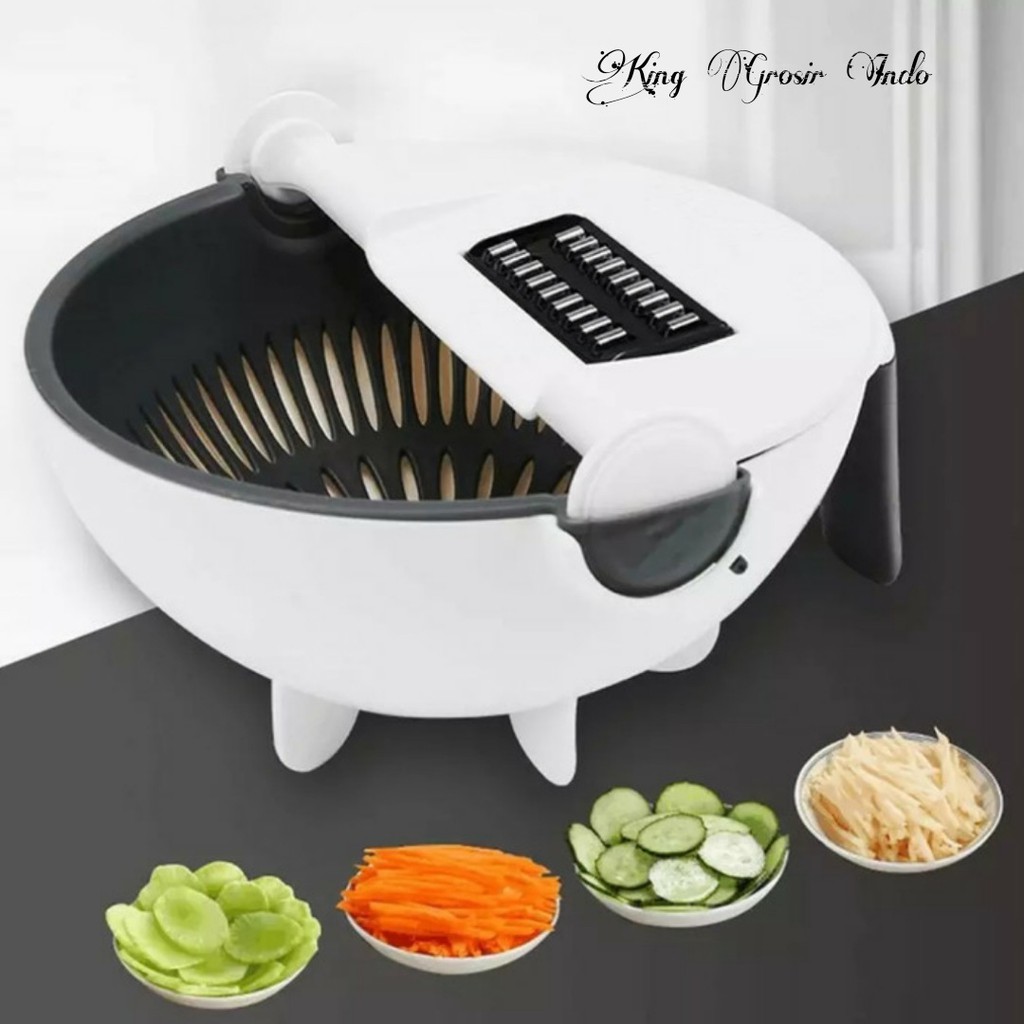 Jual Vegetable Cutter / Alat Pemotong Sayur Multifungsi / Parutan Sayur ...