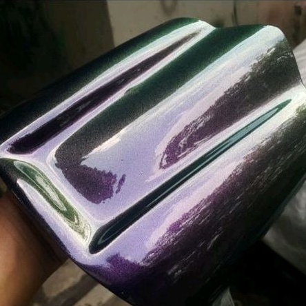 Jual Cat Motor Bunglon 3 Warna Ungu Hijau Kuning 200 ML Original ...