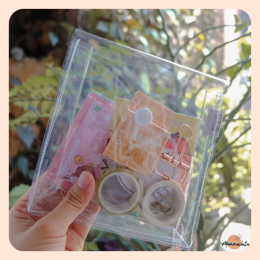 Dompet Transparan Pouch PVC Serbaguna | Shopee Indonesia