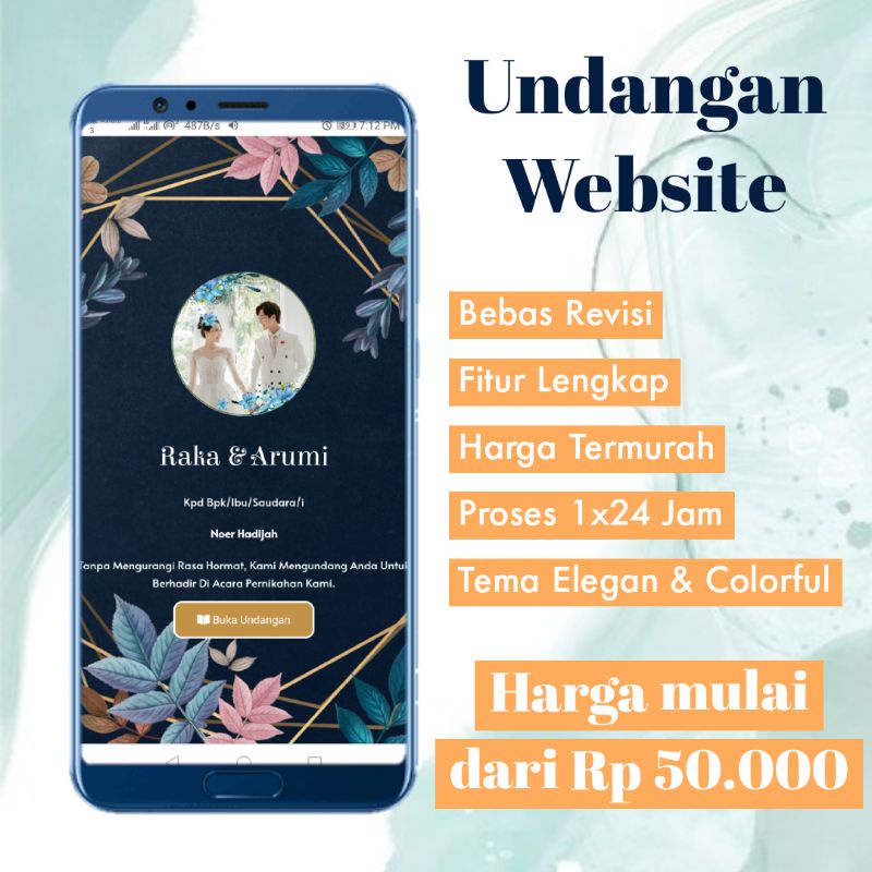 Jual Undangan Pernikahan Website | Eksklusif Edition | Undangan Digital ...