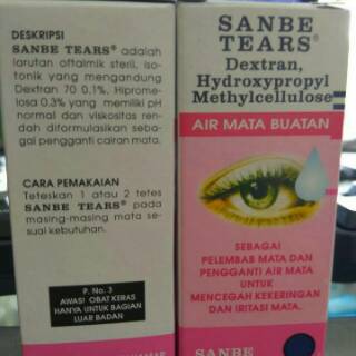 Jual Sanbe Tears 8 ml (air mata buatan) Indonesia|Shopee Indonesia