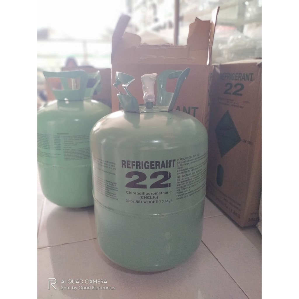 Jual OBAT AC FREON REFRIGERANT R22 13.6 KG Indonesia|Shopee Indonesia