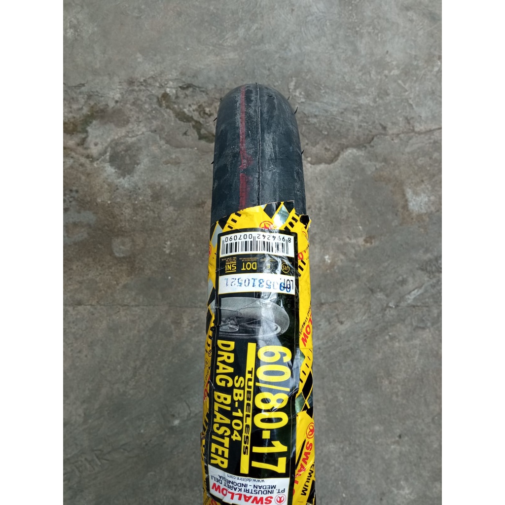 Jual Ban Luar Merk SWALLOW Ring 17 Ukuran 60 80 17 Tipe SB-104 Drag ...