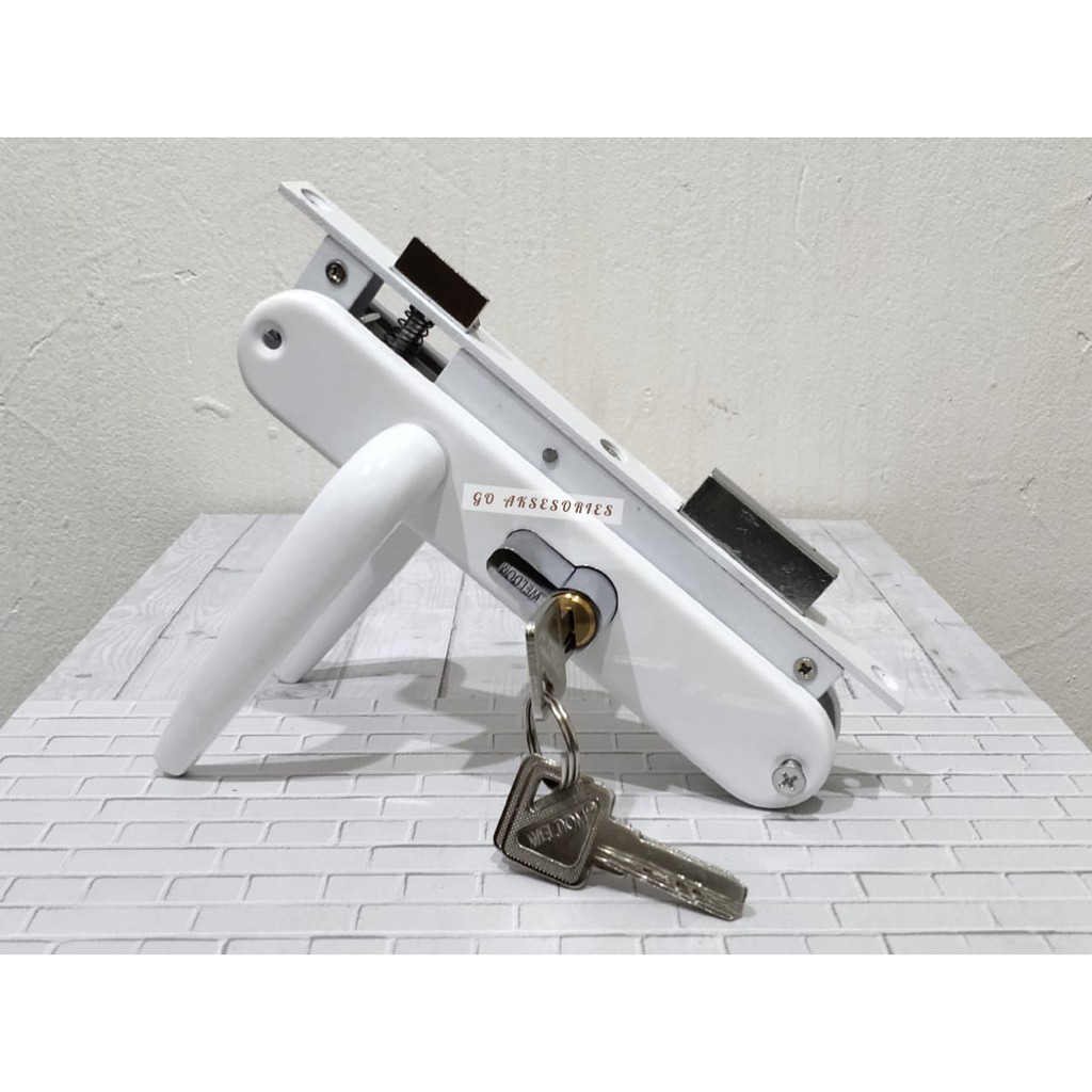 Jual kunci expanda white weldom / kunci pintu kawat nyamuk | Shopee ...