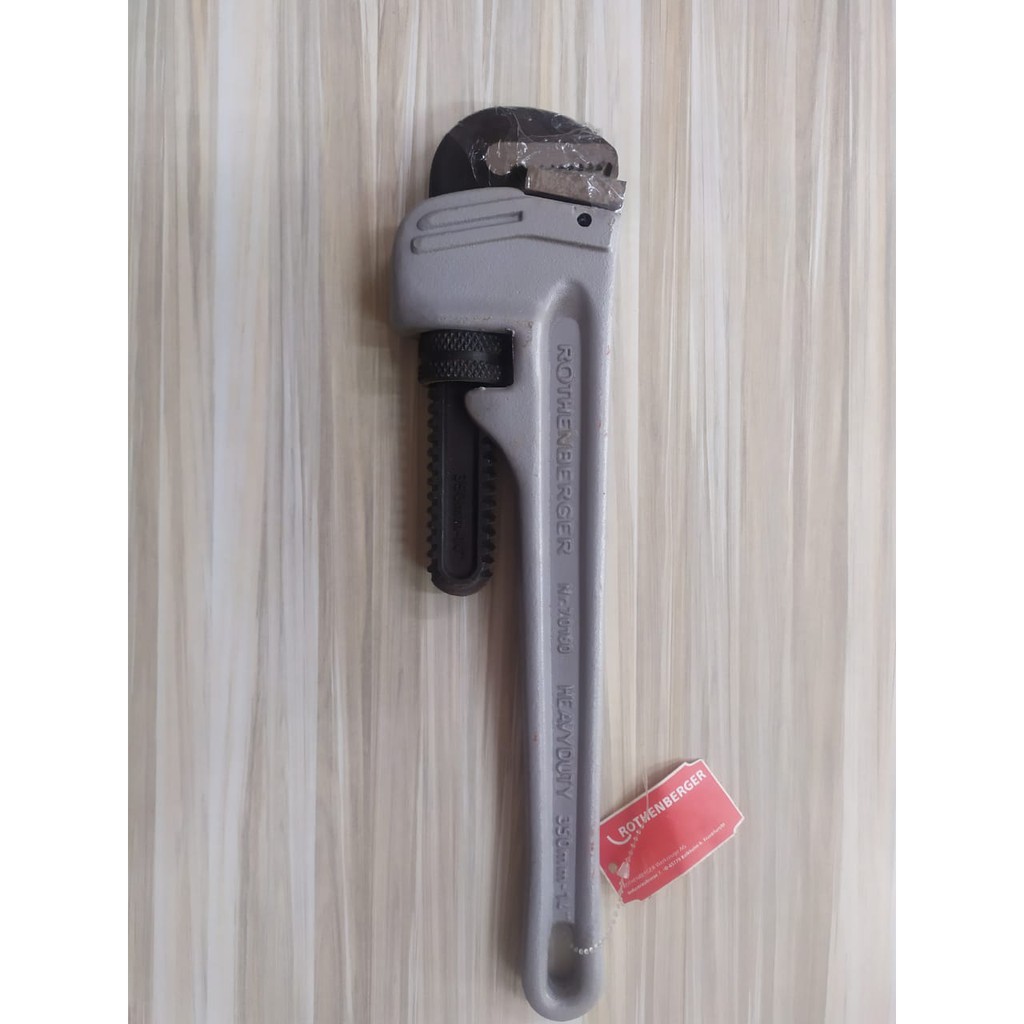 Jual Rothenberger 70160 Pipe Wrench, Aluminum, 14" | Shopee Indonesia