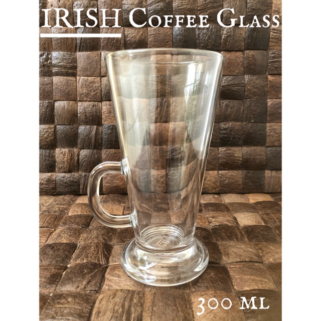 IRISH Coffee Glass | Gelas Kopi Kaca | Cangkir Kopi Susu | Shopee Indonesia