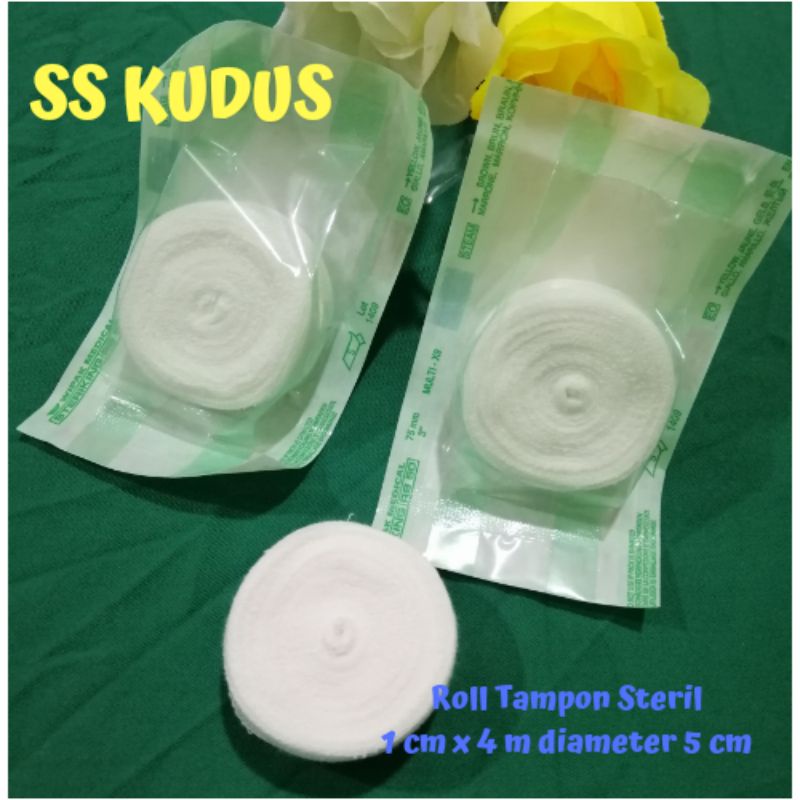 Jual Tampon Steril 0.5cm x 2.5m diameter 5 cm | Shopee Indonesia