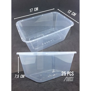 Jual Thinwall Rect 1000ml Victory (25pcs) | Shopee Indonesia