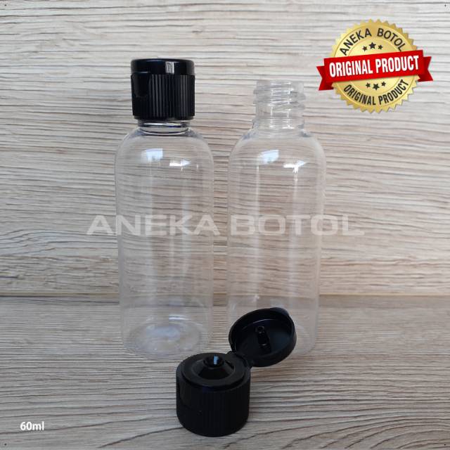 Jual BOTOL BR 60 ML BENING TUTUP FLIPTOP HITAM / BOTOL KOSONG MURAH ORIGINAL | Shopee Indonesia