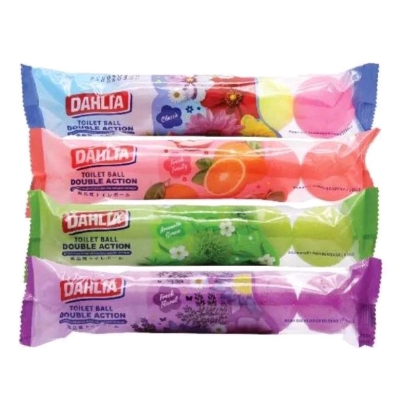 Jual Dahlia kamper pewangi toilet 200 gr isi 5 ball | Shopee Indonesia