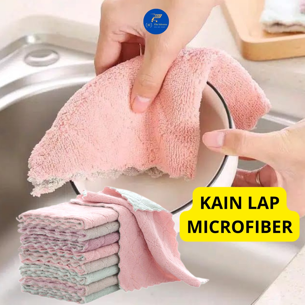 Jual KAIN LAP MICROFIBER / LAP PIRING TANGAN LEMBUT / KAIN LAP DAPUR ...