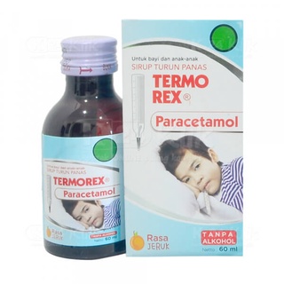 Jual Termorex Sirup 60Ml / Obat Penurun Demam Anak (1 Pcs) | Shopee ...