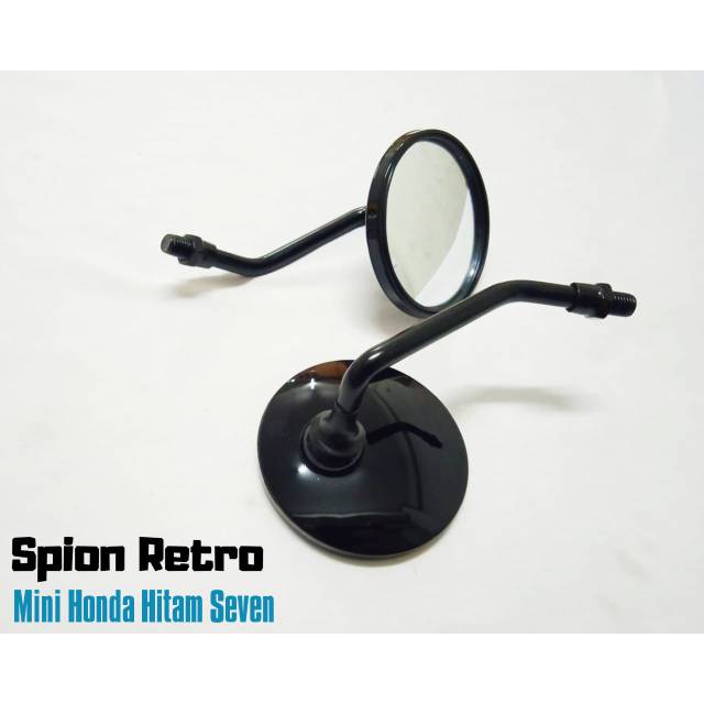 Jual Spion Retro Bulat Mini Kaca Cembung Honda/Spion Bulat Mini Kaca ...