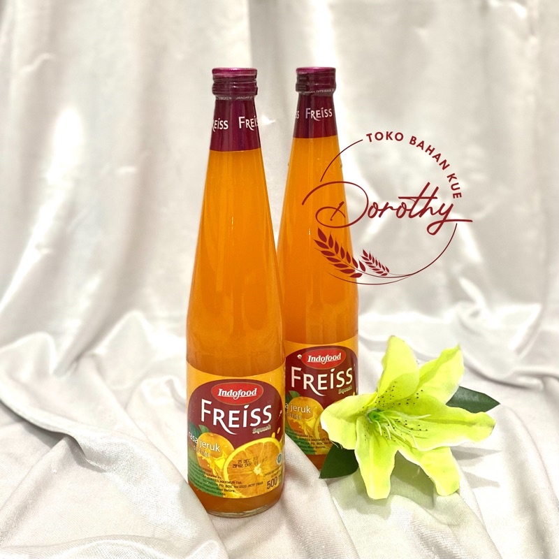 Jual FREISS SQUASH SIRUP RASA JERUK INDOFOOD 500 ML | Shopee Indonesia