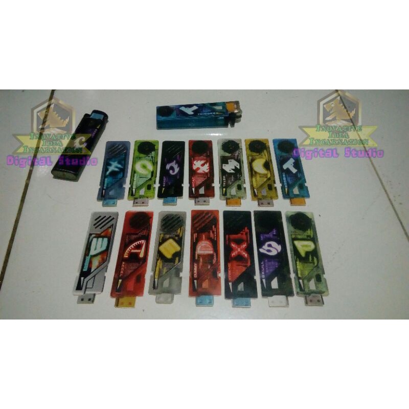 Jual Custom Stiker motif Gaia Memory Kamen Rider W | Shopee Indonesia