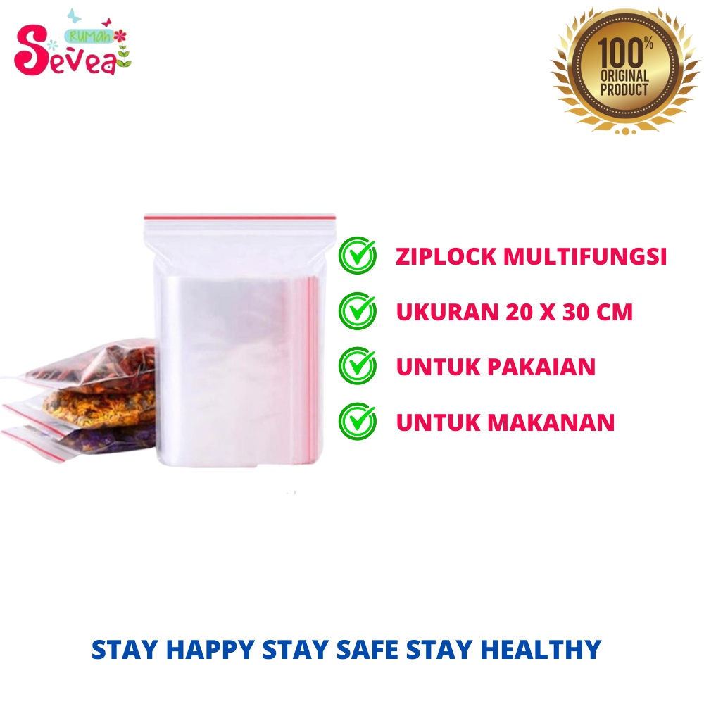 Jual Plastik Klip Ziplock 20 X 30 Cm Shopee Indonesia