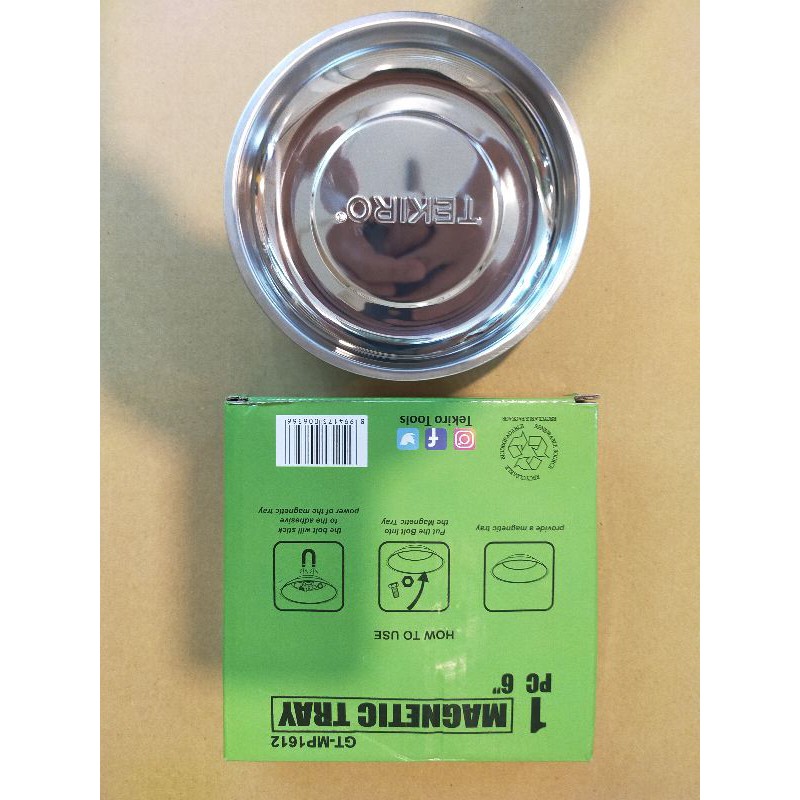 Jual Tekiro Mangkok Magnet 6" / Magnetic Tray | Shopee Indonesia