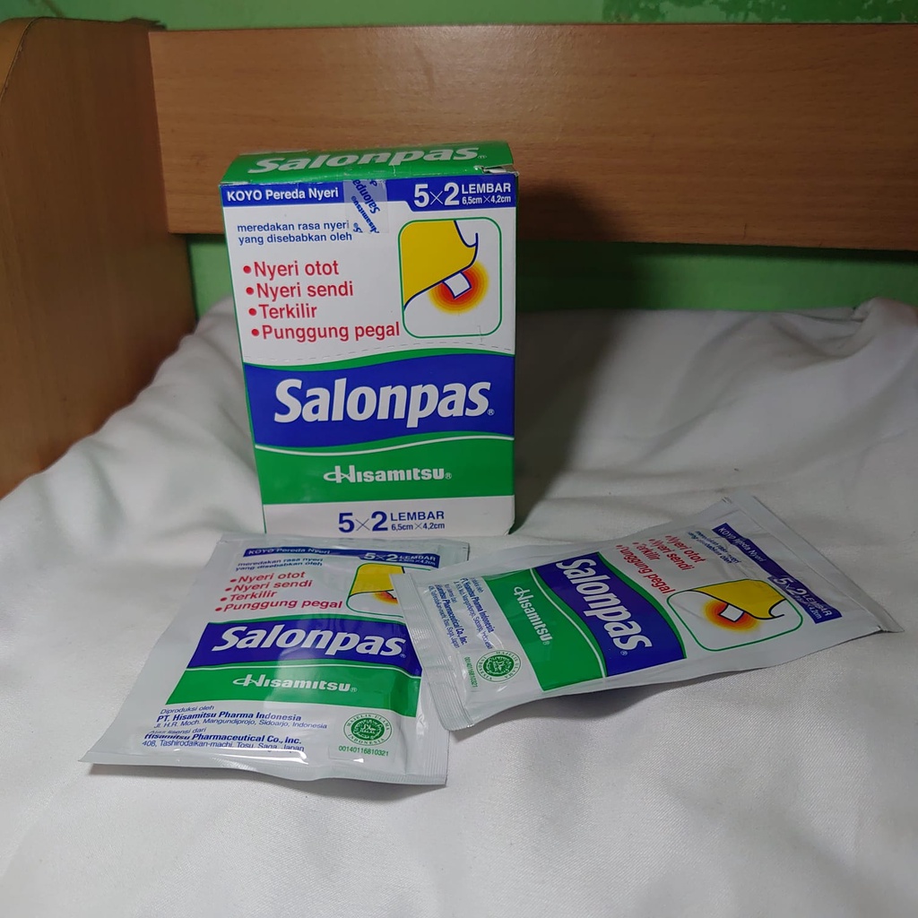 Jual Salonpas koyo pereda nyeri 5x2 lembar | Shopee Indonesia