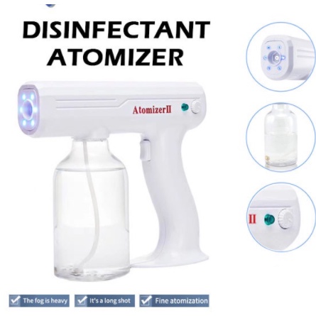 Jual Atomizer II / Nano Spray Gun Disinfectant Portable Wireless ...