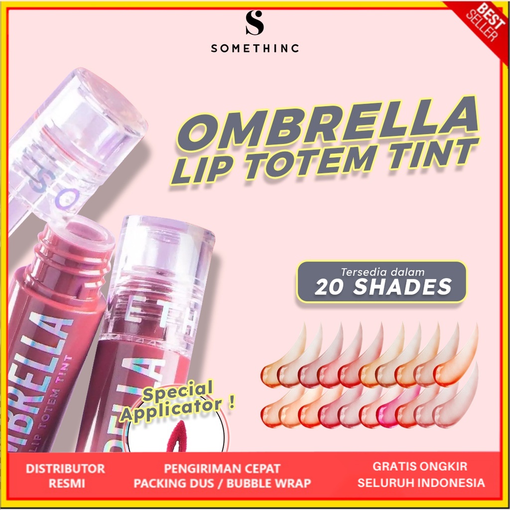 Jual SOMETHINC OMBRELLA Lip Totem Tint (Lip Tint Bibir Plumpy Juicy) | Shopee Indonesia