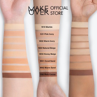 Jual Make Over Powerstay Weightless Liquid Foundation 33ml | Shopee ...