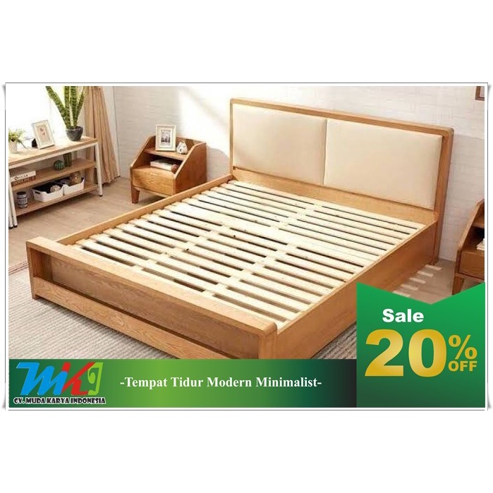 Jual Furniture MKI + Bad Tempat tidur minimalis dipan kayu jati ...