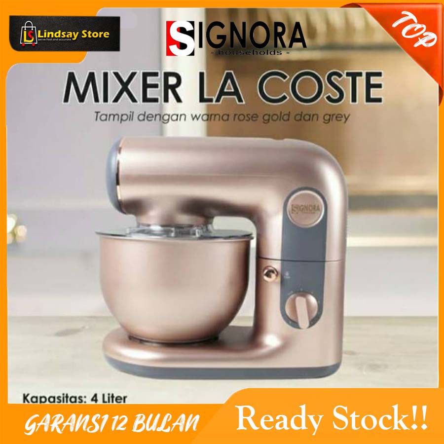 Jual SIGNORA MIXER LA COSTE MIXER ROTI MIXER KUE PLUS BONUS Mixer ...