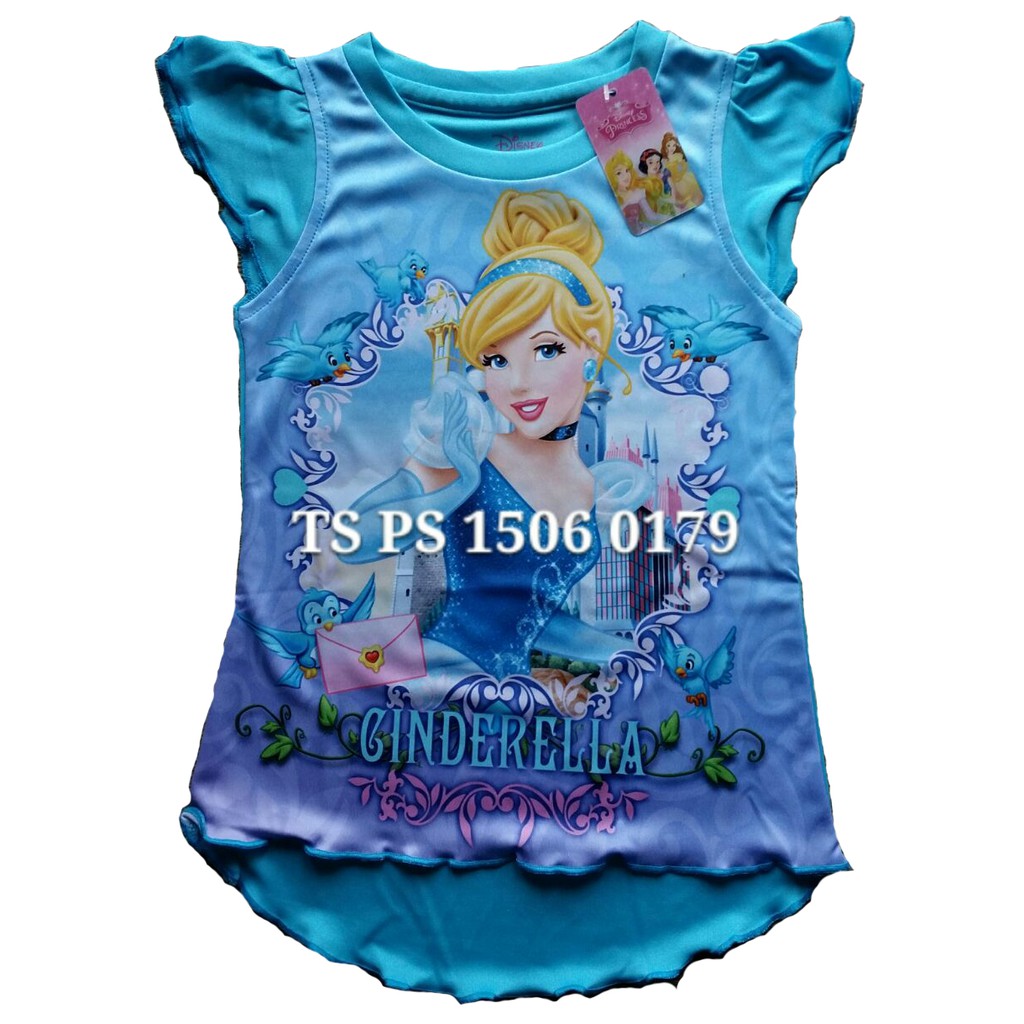 Jual Baju Princess Disney 179 Original Kaos Anak | Shopee Indonesia