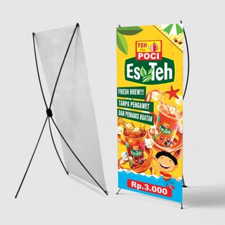 Jual x banner |cetak x baner custom |stand spanduk |rool up |y banner ...