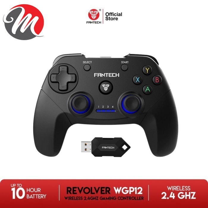 Jual Fantech WGP12 Revolver Wireless Gamepad WGP-12 - STICK PC PS3 PS4 ...