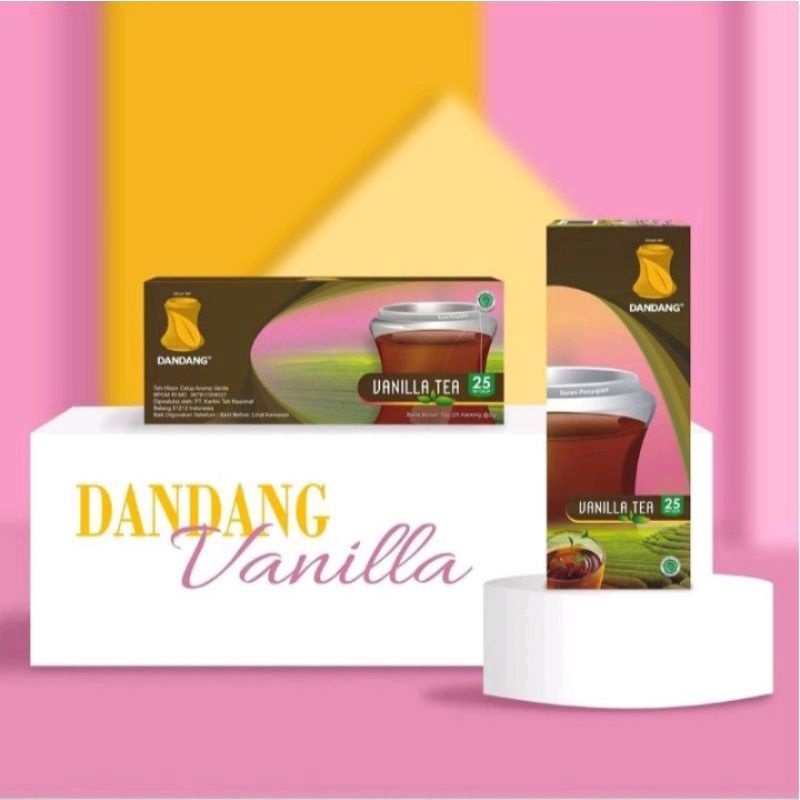 Jual Teh Dandang Vanilla - Teh Celup 25's 50 gr | Shopee Indonesia