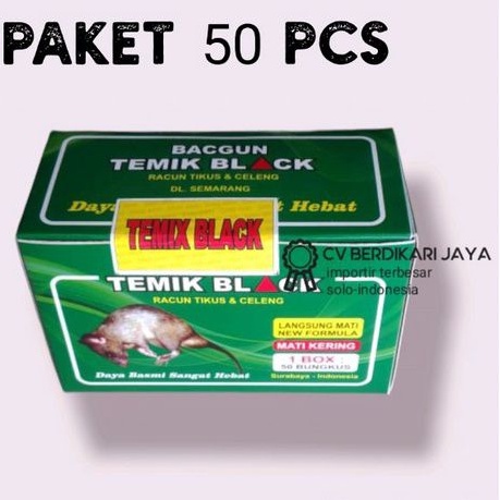 Jual TEMIX RACUN TIKUS SACHET TEMIX BAEGUN HIJAU ISI 50PCS | Shopee ...