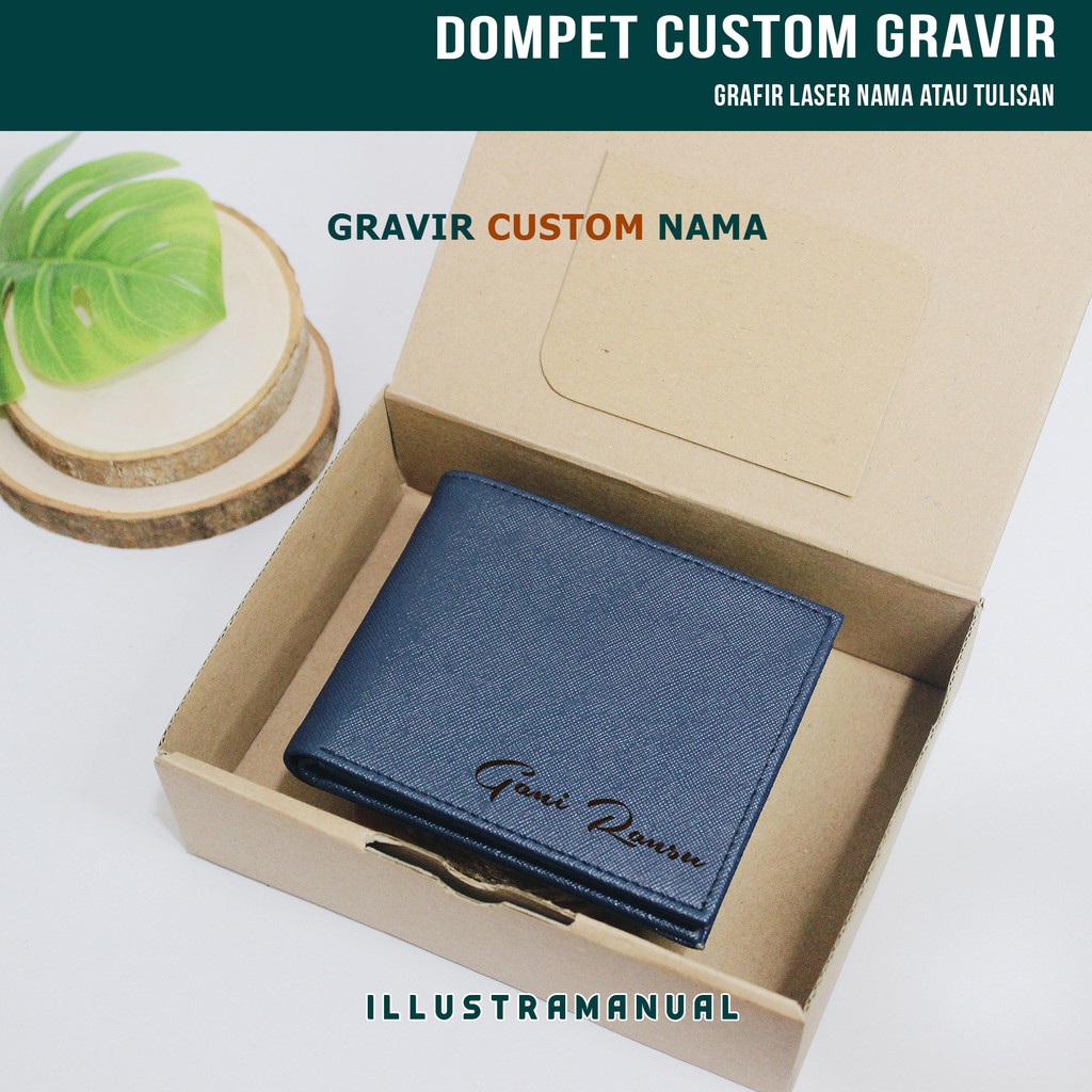 Jual SOUVENIR DOMPET CUSTOM NAMA DOMPET LIPAT DOMPET MINI CUSTOM NAMA ...