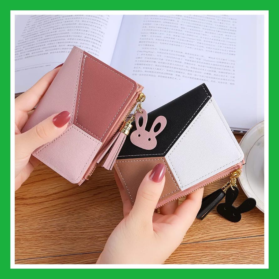 Jual DOMPET LIPAT WANITA MINI LUCU CANTIK KECE ALA KOREA | Shopee Indonesia