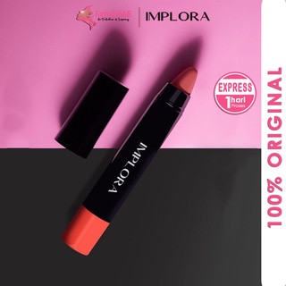 Jual FEMME || IMPLORA | NEW!! IMPLORA LIP CRAYON SATIN Indonesia|Shopee ...
