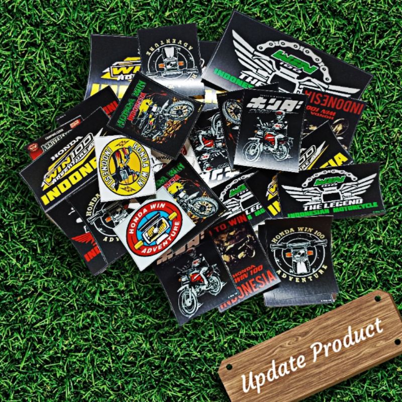 Jual Stiker Club Honda Win/Stiker Touring Honda Win/Stiker Event Honda ...