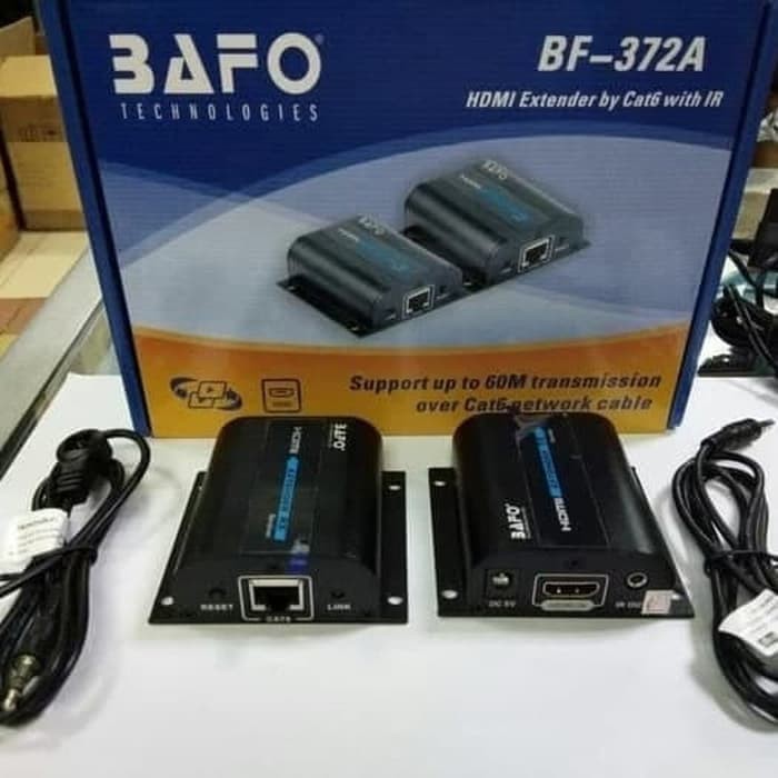 Jual BAFO Hdmi Extender 60m Via UTP 60 Meter Indonesia|Shopee Indonesia