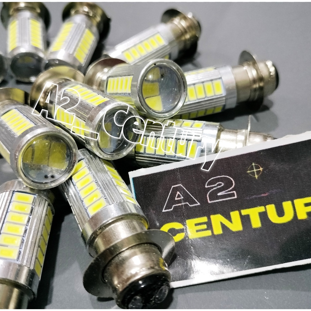 Jual LAMPU AC Dc Lampu LED Utama Depan 33 Led Motor Bebek ACDC dan ...