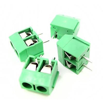 Jual Terminal PCB Block 2 Pin Screw KF301-2P 5.0mm | Shopee Indonesia