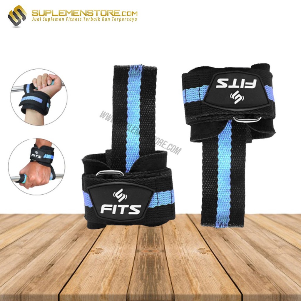 FITS Lifting Ring Strap Original Strap Gym Fitness Alat Bantu Fitness ...