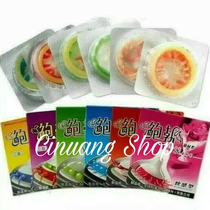 Jual Cod Kondom 6 Macam Varian Condom 6 Jenis Karakter Untuk Sensasi ...