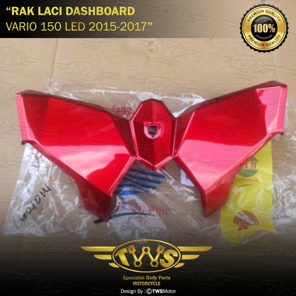 Jual Cover Rak Laci Bagasi Kupu Kupu Dasbor Dashboard Vario 125 150 Led ...