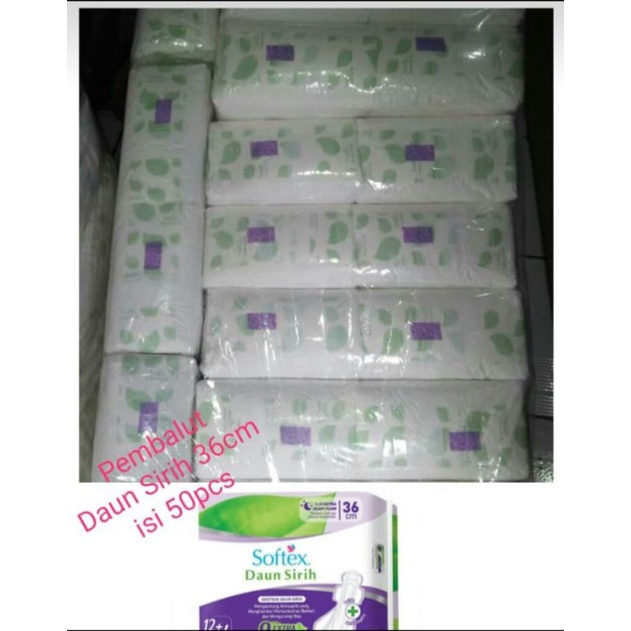 Jual Softex daun sirih ukuran 36 cm isi 50 pcs | Shopee Indonesia