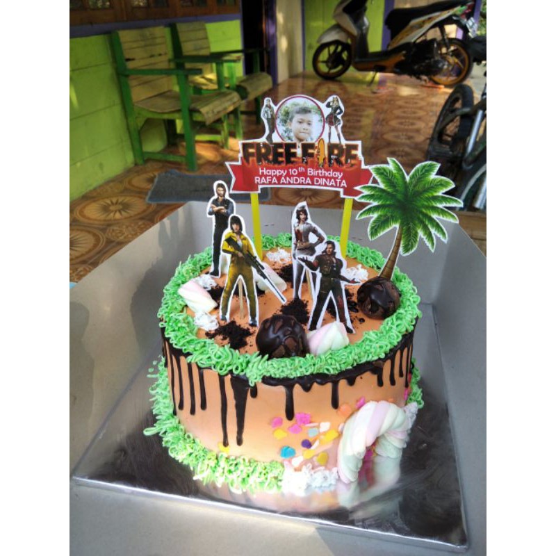 Jual topper kue free fire seri 2 Indonesia|Shopee Indonesia