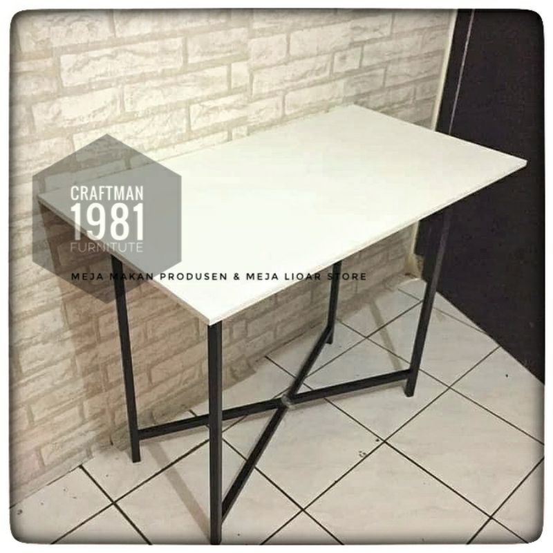 Jual Meja Lipat Minimalis Meja Makan 120x60 Meja Cafe Jualan Mej | Shopee Indonesia